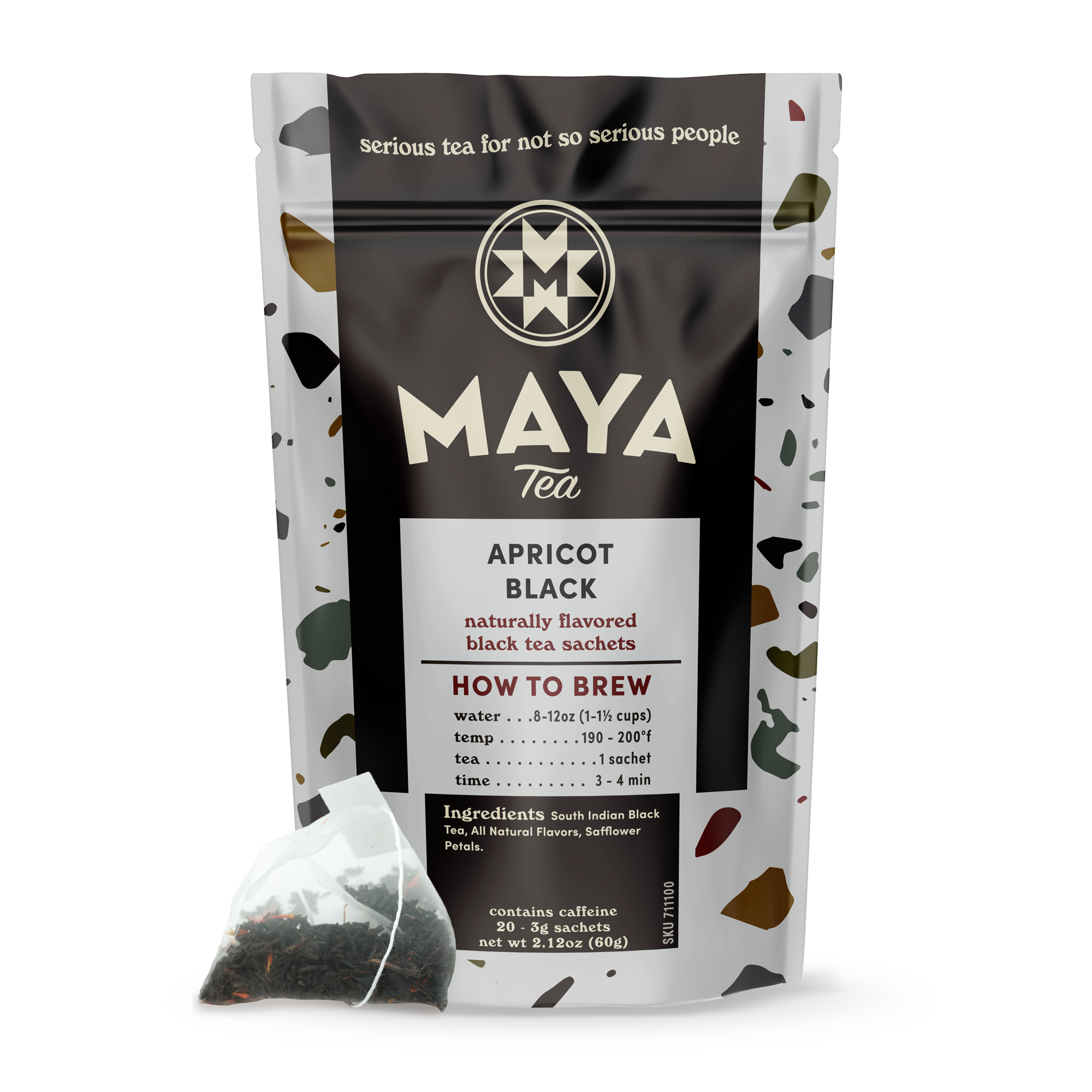 Apricot Black - Case of 6 20ct Retail Sachets