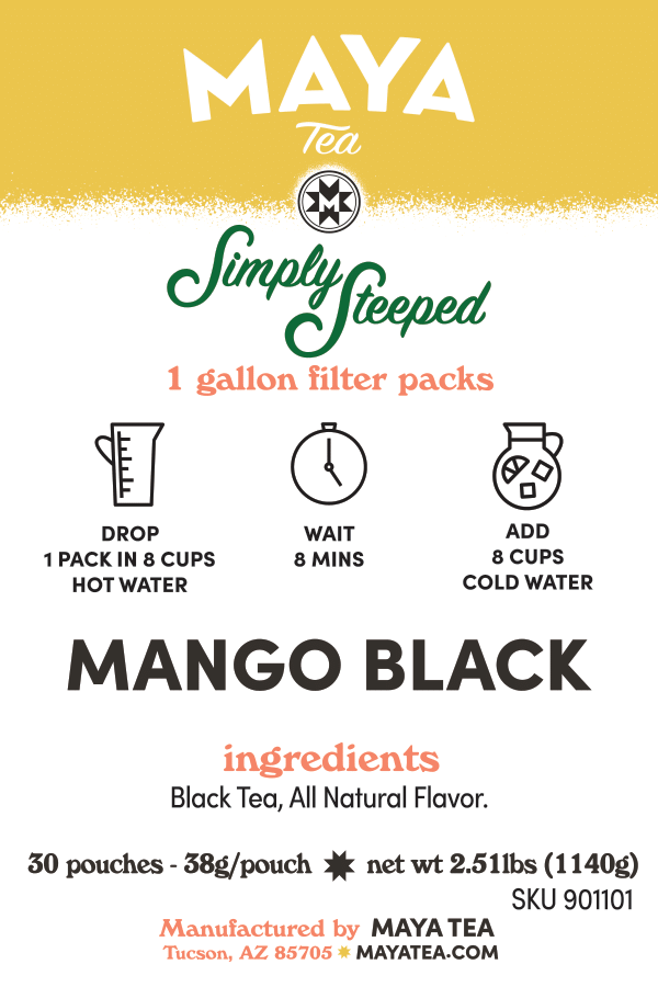 Mango Black - 30 Count Simply Steeped Case