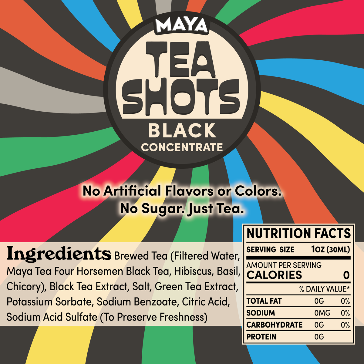 Tea Shots Black Tea | Maya Tea