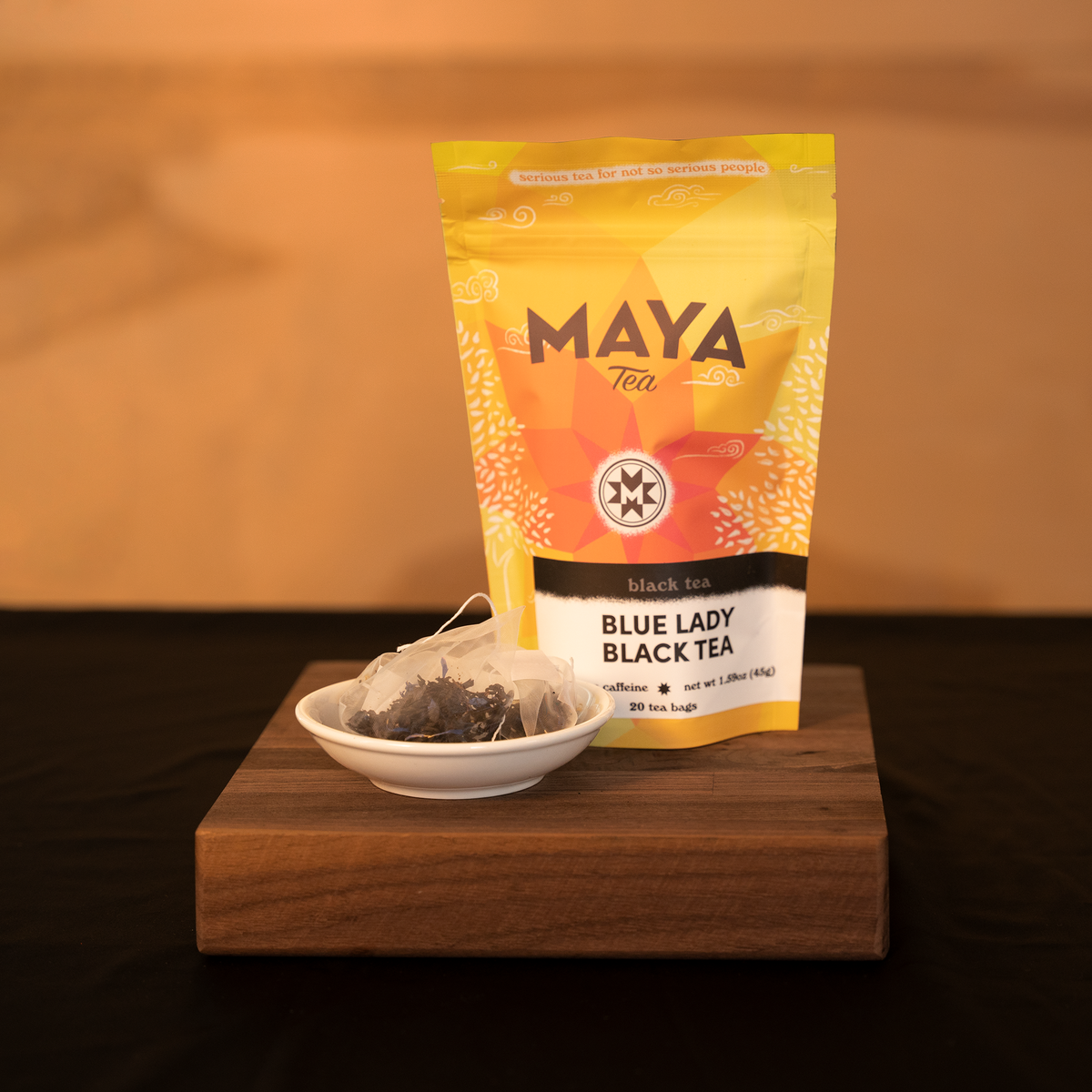 Blue Lady Black - Case of 6 20ct Retail Sachets | Maya Tea