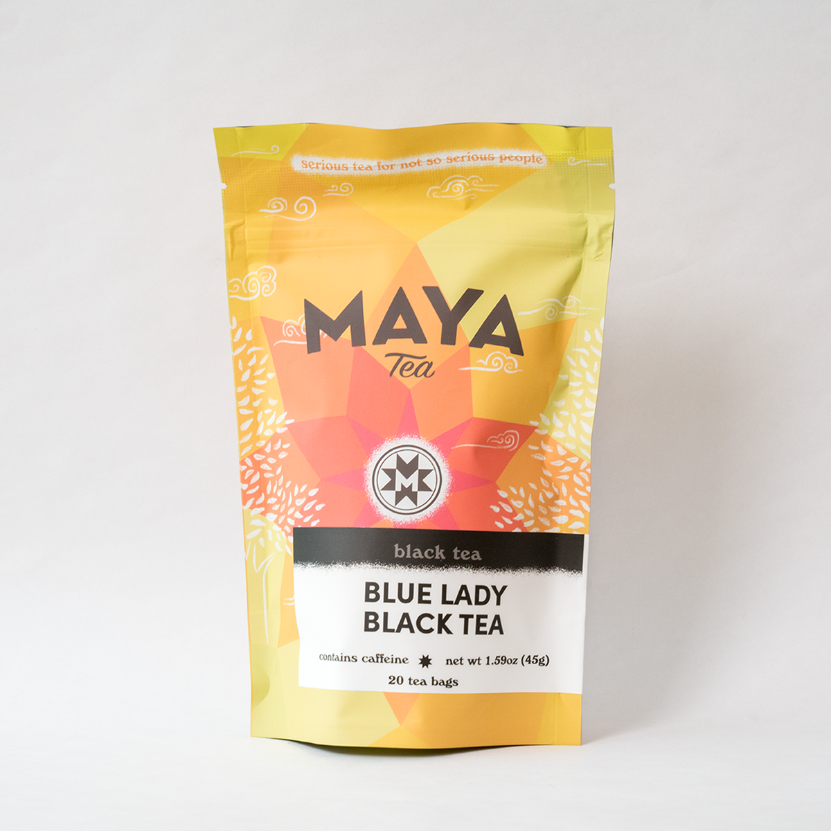 Blue Lady Black - Case of 6 20ct Retail Sachets | Maya Tea