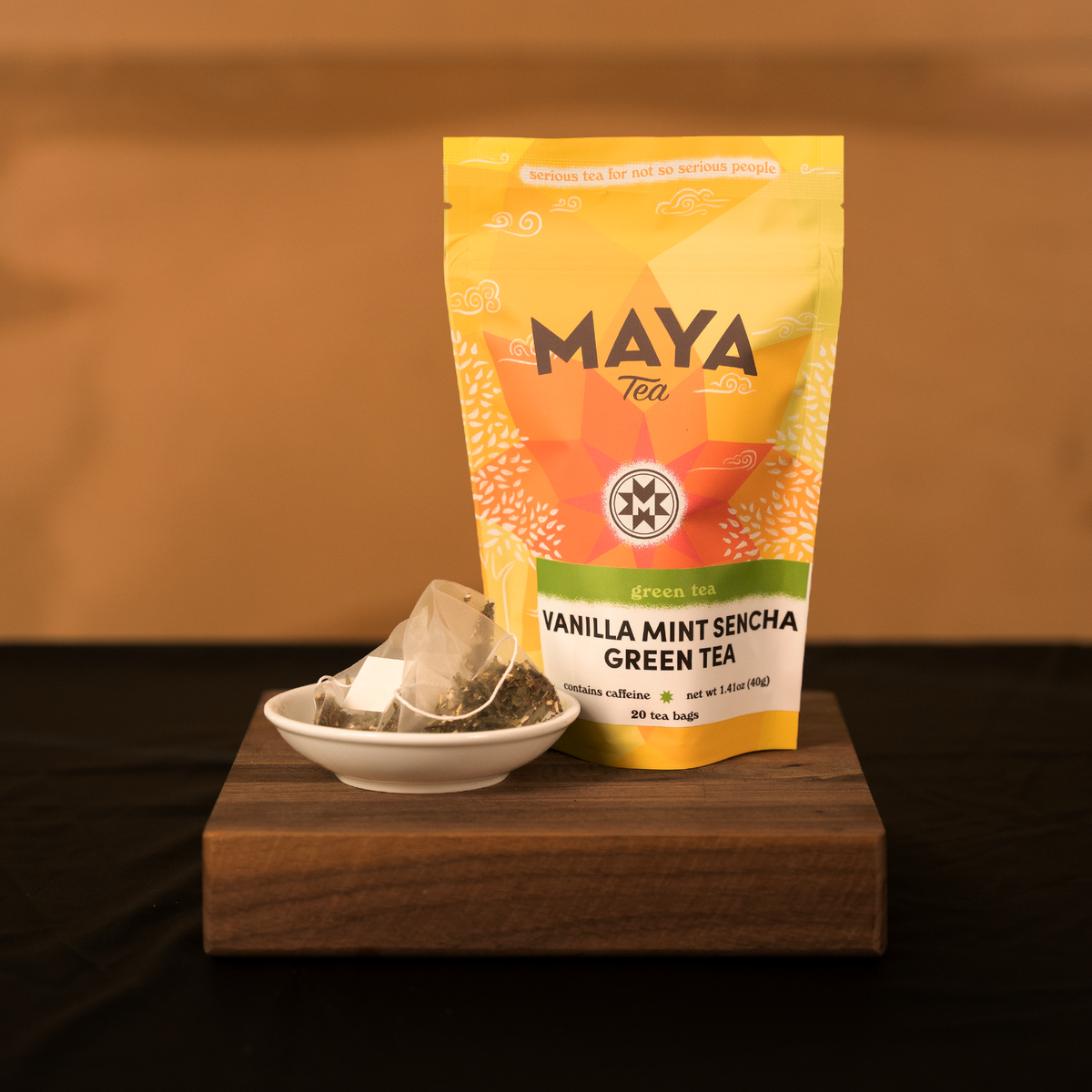 Vanilla Mint Sencha Green - Case of 6 20ct Retail Sachets | Maya Tea