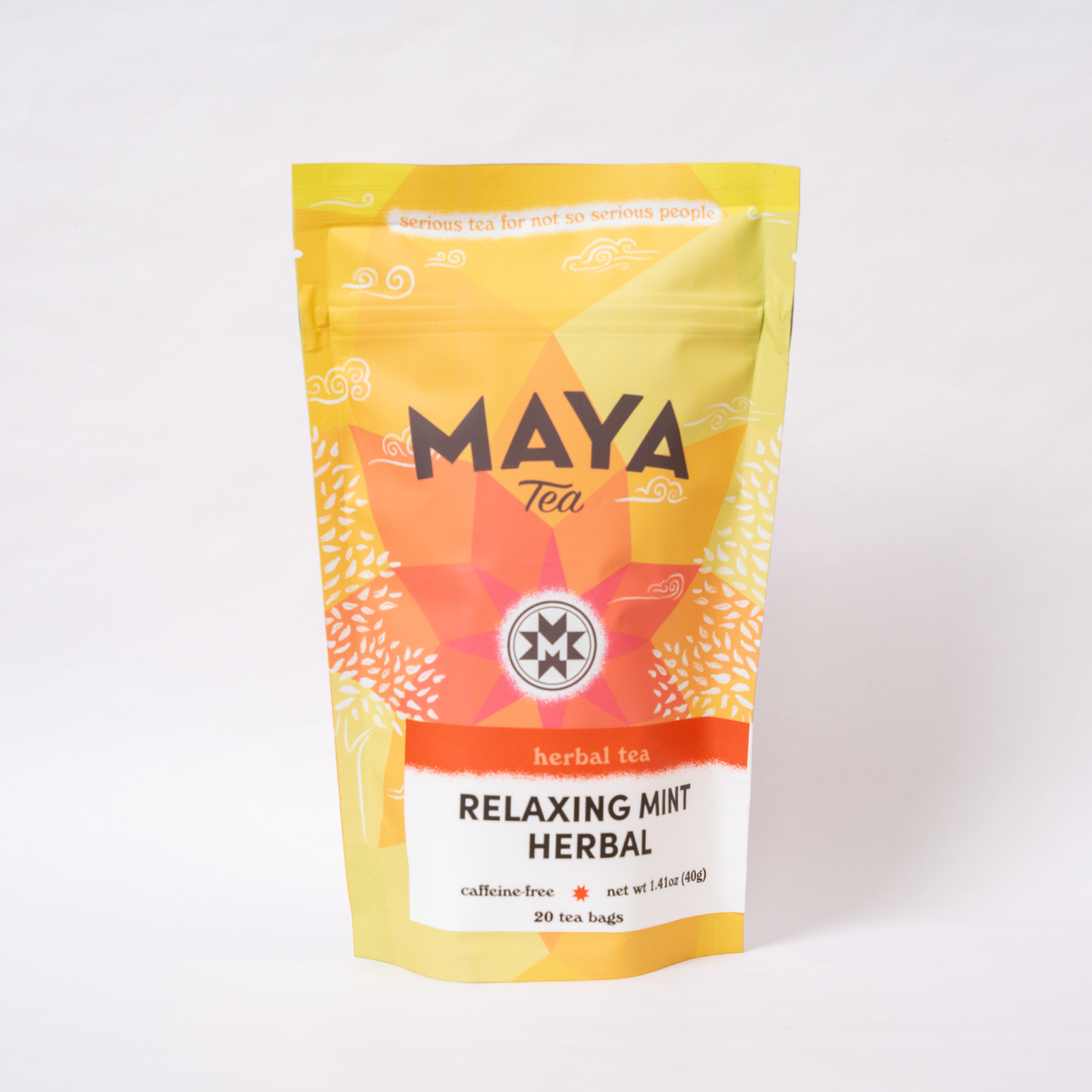 Relaxing Mint Herbal - Case of 6 20ct Retail Sachets | Maya Tea