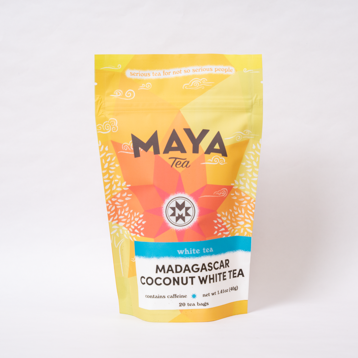 Madagascar Coconut White - Case of 6 20ct Retail Sachets | Maya Tea
